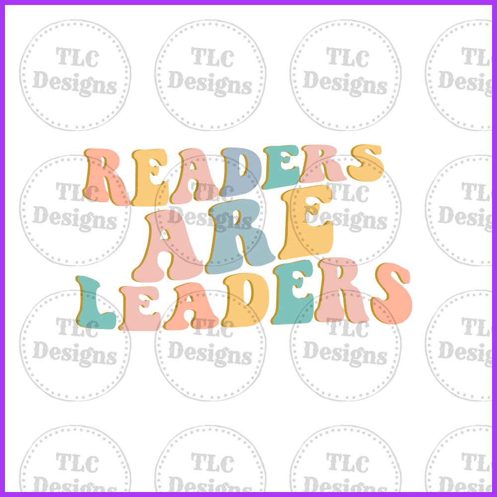 Readers are Leaders boho – TLC Designs and Customs, LLP