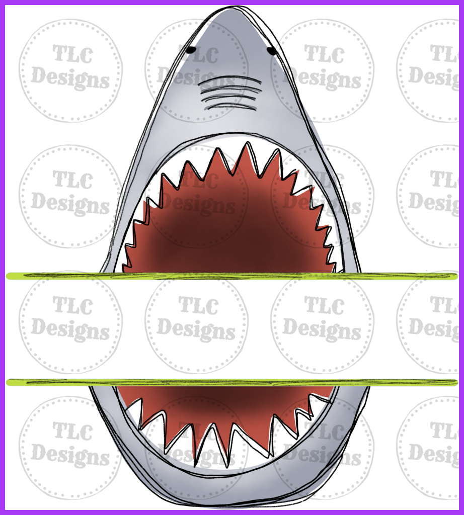 Shark Name Plate – TLC Designs and Customs, LLP