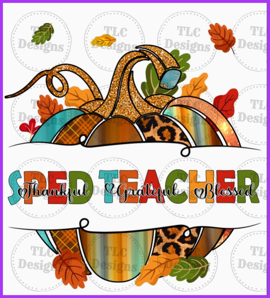 Sped Teacher – TLC Designs and Customs, LLP
