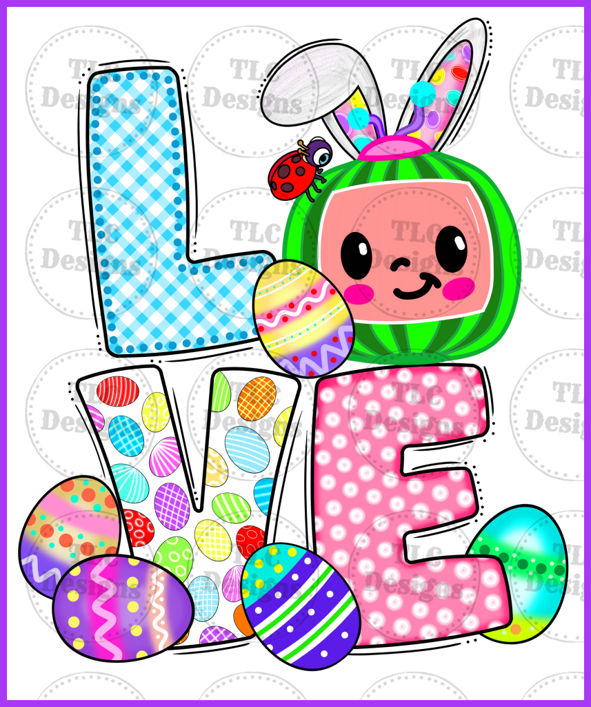 Cocomelon Easter – TLC Designs and Customs, LLP