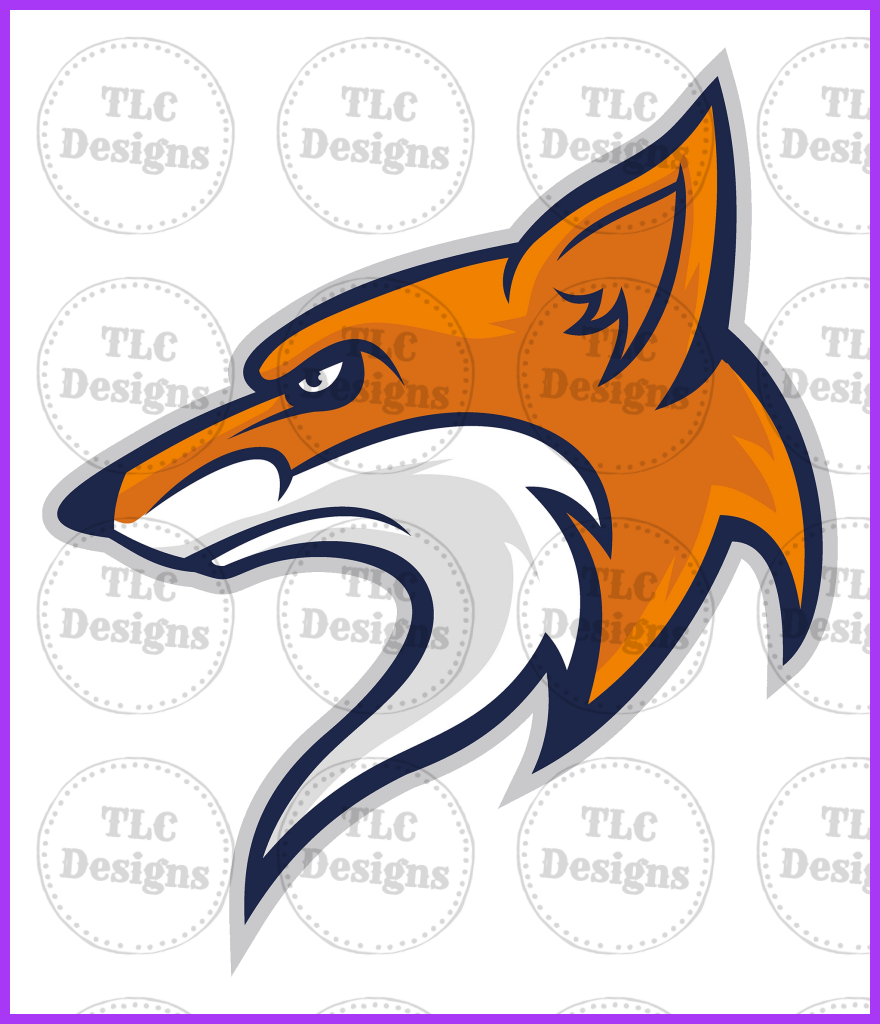 Fox mascot – TLC Designs and Customs, LLP