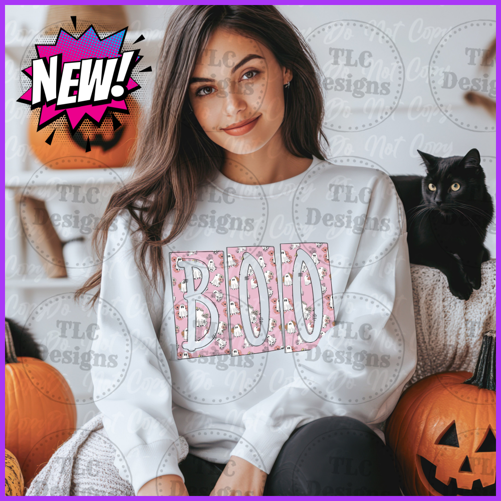 Groovy Ghost BOO – TLC Designs and Customs, LLP