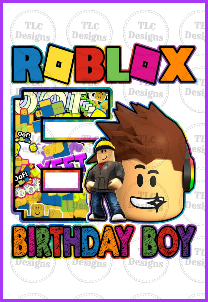 Roblox Birthday – TLC Designs and Customs, LLP