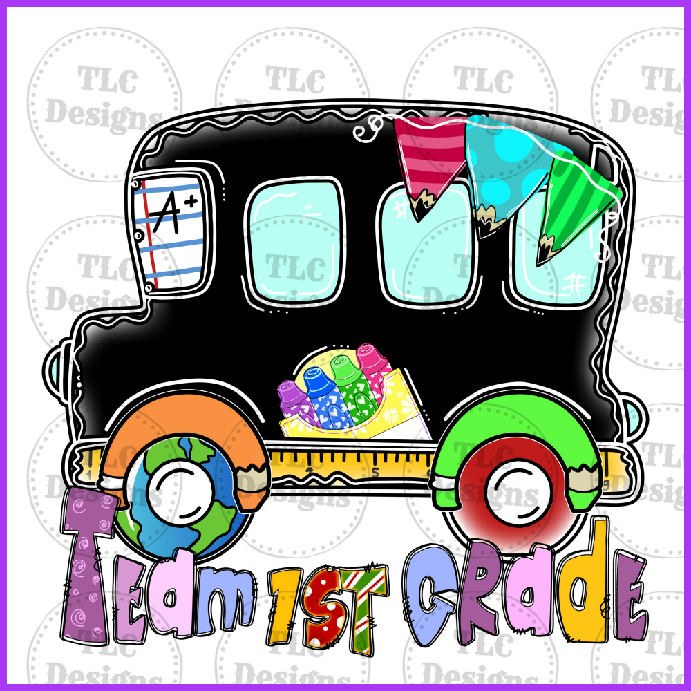 Team 1st Grade Bus – TLC Designs and Customs, LLP