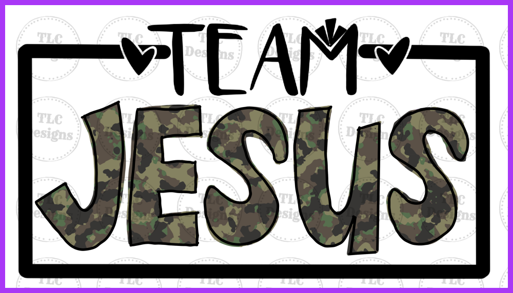 Team Jesus Camo – TLC Designs and Customs, LLP