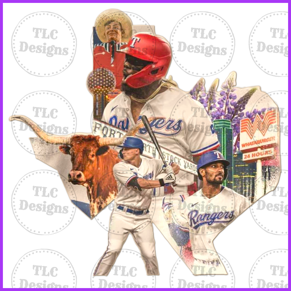 Texas Rangers Retro – TLC Designs and Customs, LLP